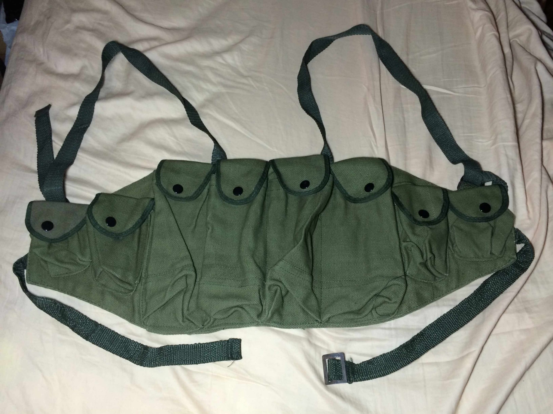 Iraqi AK Chest Rig (1990’s) | KommandoPost.com | KPS Militaria Collection