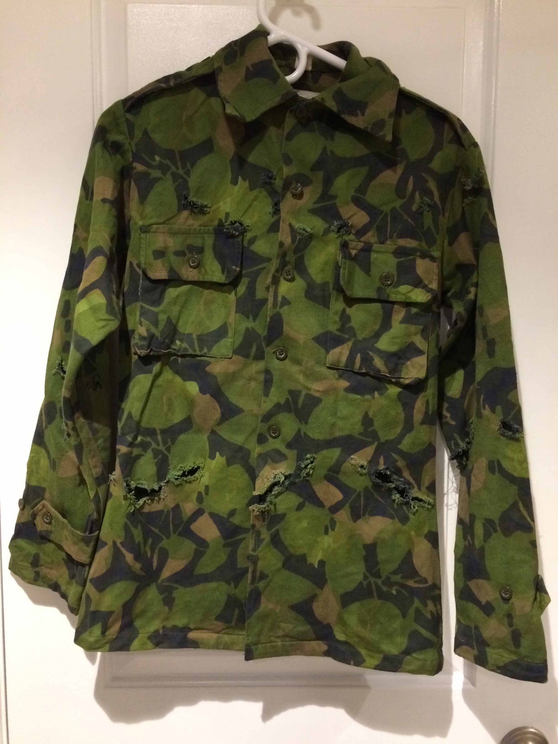 Cuban Elm Leaf Pattern (1960’s) | KommandoPost.com | KPS Militaria ...