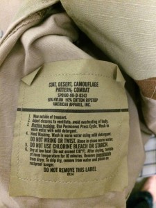 US Military Modified BDUs and DCUs (late 1990’s – early 2000’s ...