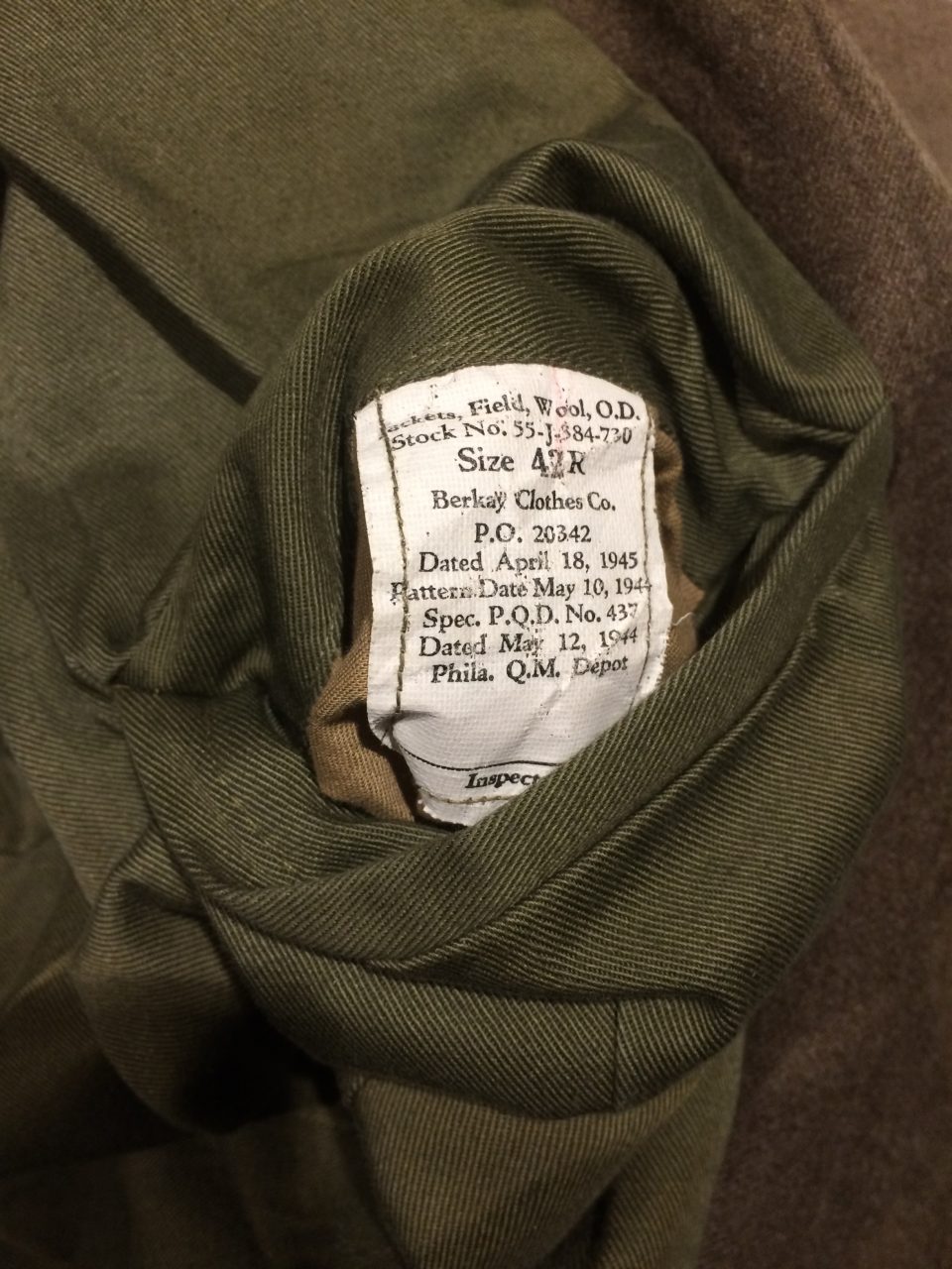 US Army Ike Jackets (1945, 1947) | KommandoPost.com | KPS Militaria ...