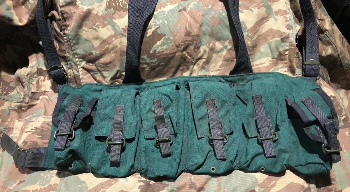 SADF Emerald Green Pattern 83 Chest Rigs (1980’s) | KommandoPost.com ...