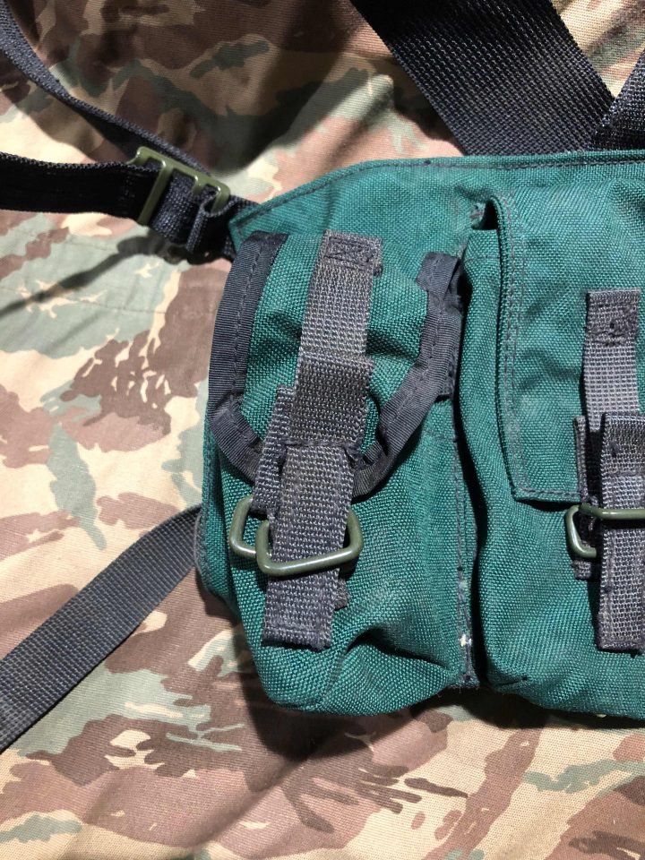 SADF Emerald Green Pattern 83 Chest Rigs (1980’s) | KommandoPost.com ...