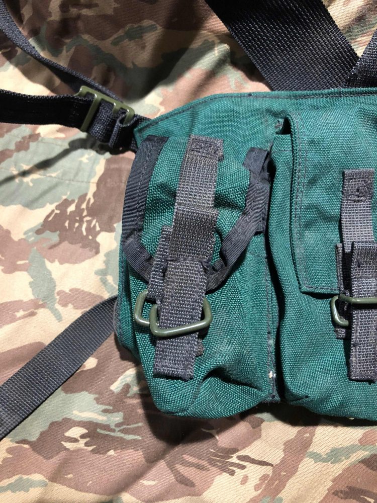 SADF Emerald Green Pattern 83 Chest Rigs (1980’s) | KommandoPost.com ...