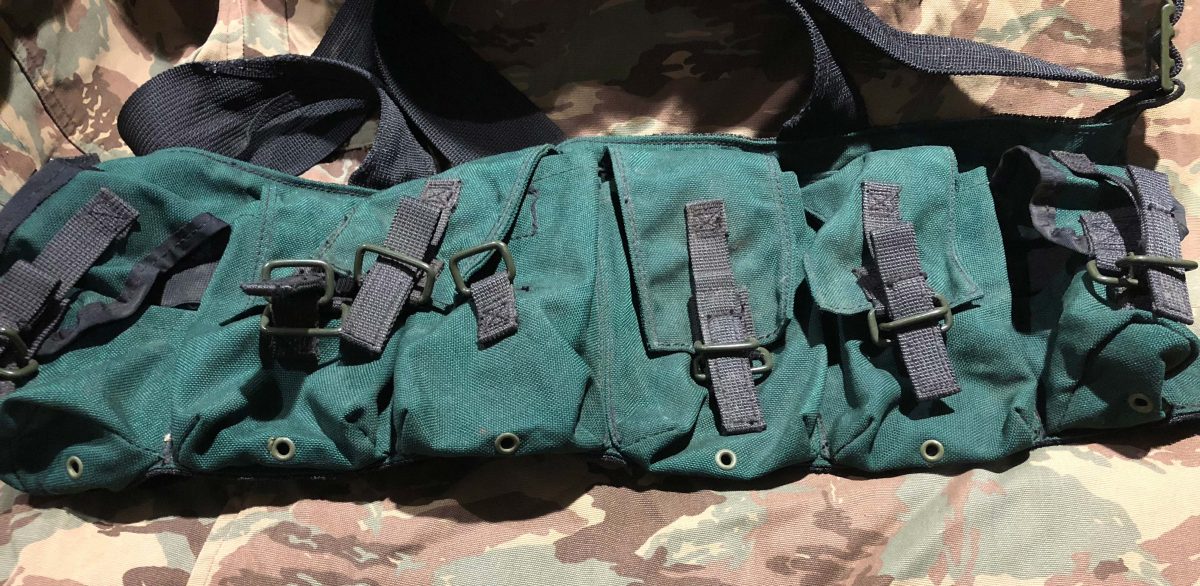 SADF Emerald Green Pattern 83 Chest Rigs (1980’s) | KommandoPost.com ...
