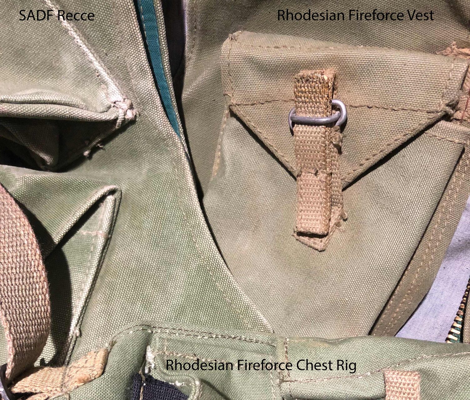 SADF Recce Fireforce Vest (1970’s – early 1980’s) | KommandoPost.com ...