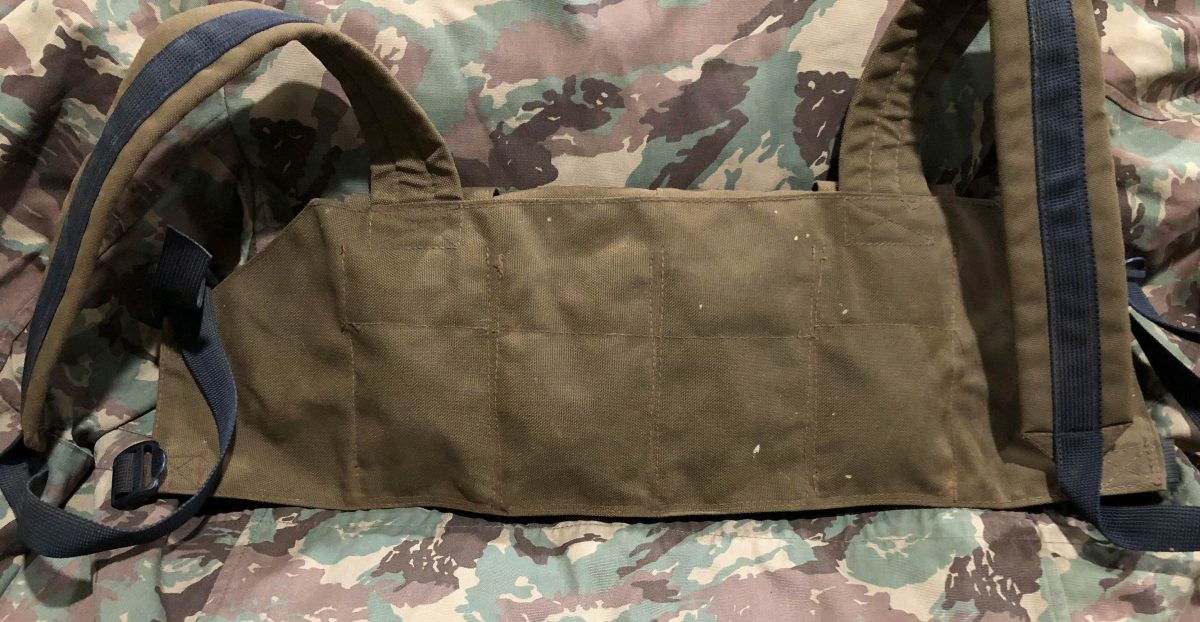 South African SACAN Private Purchase Chest Rig (1980s) | KommandoPost ...