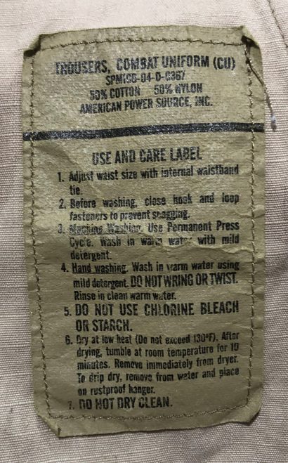 US Close Combat Uniform (CCU, 2004) | KommandoPost.com | KPS Militaria ...