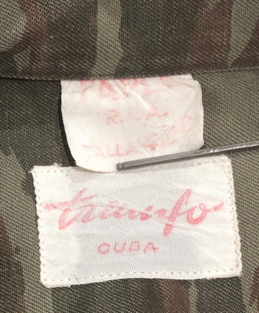 Cuban Grey Lizard Camo and South African Recce Copy Fabric (1970’s ...