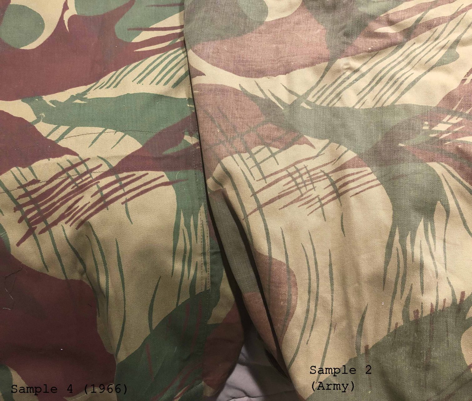 Rhodesian 1st Pattern Camouflage (1965 – 1969?) | KommandoPost.com ...