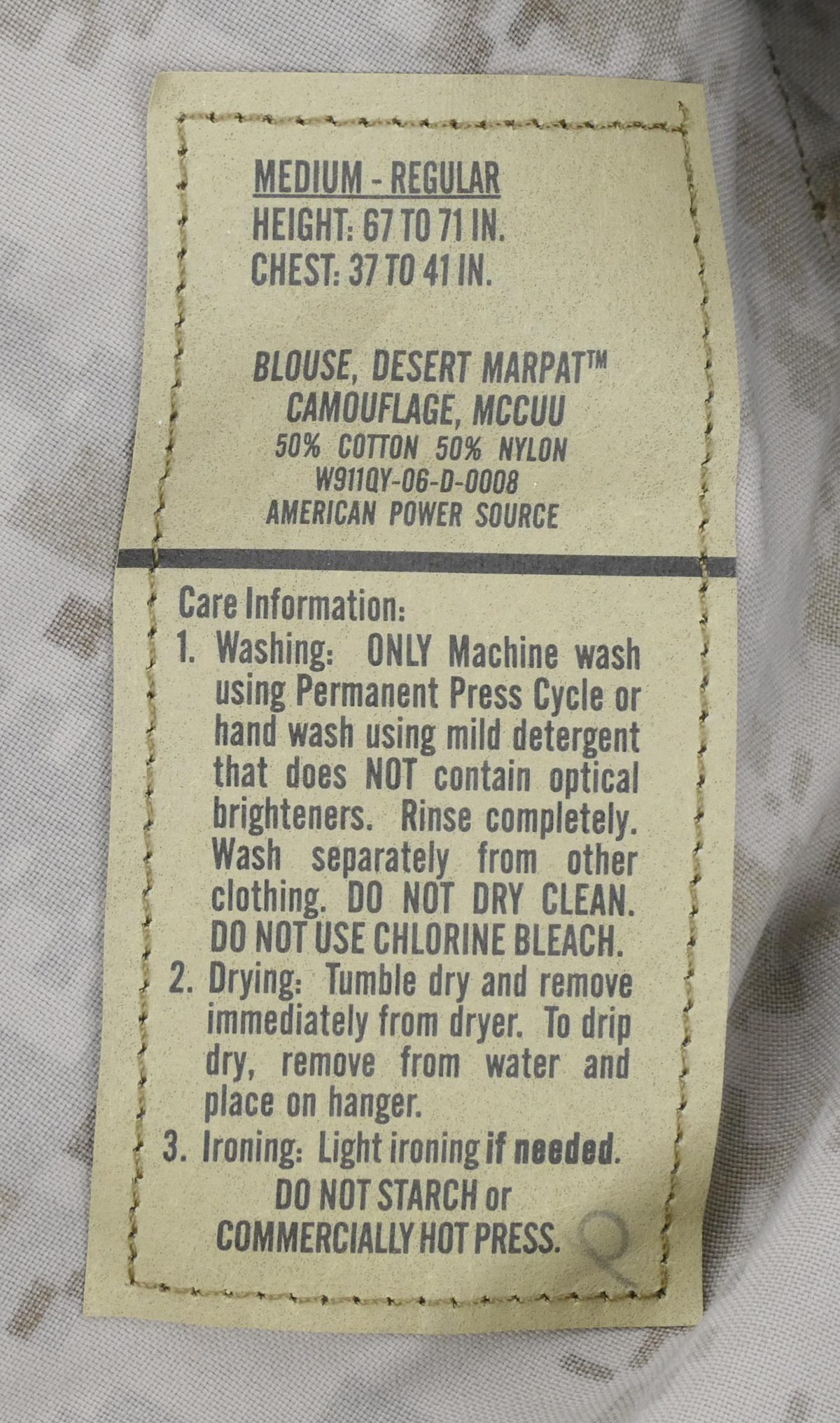 US MARPAT Mountain Softshell Prototype (2006) | KommandoPost.com | KPS ...