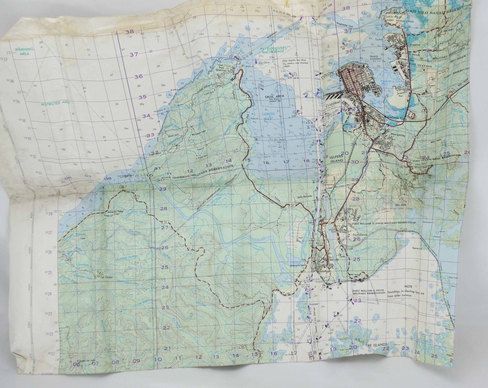 LBT-0712A Map Case with Panama Map (1997 – 1999) | KommandoPost.com ...