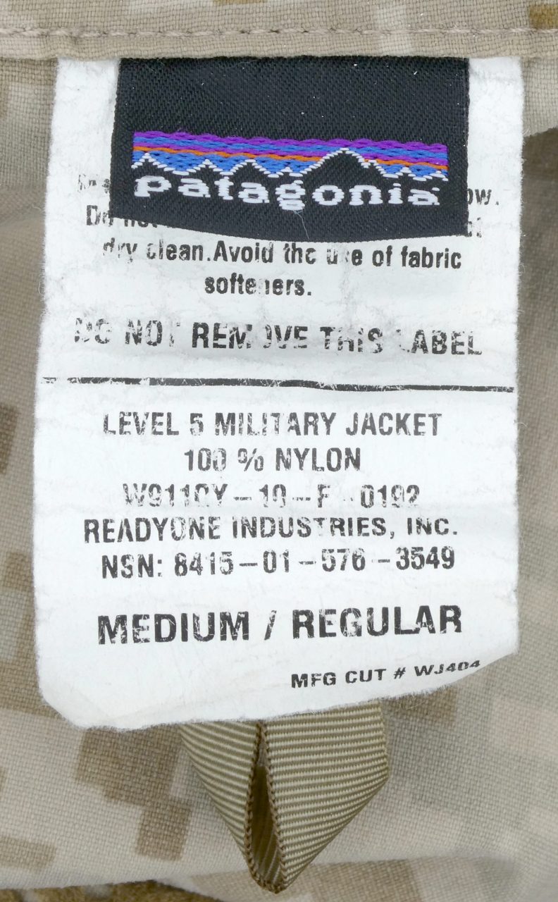 US Camouflaged Patagonia PCU Level 5 Softshell (2010’s) | KommandoPost ...