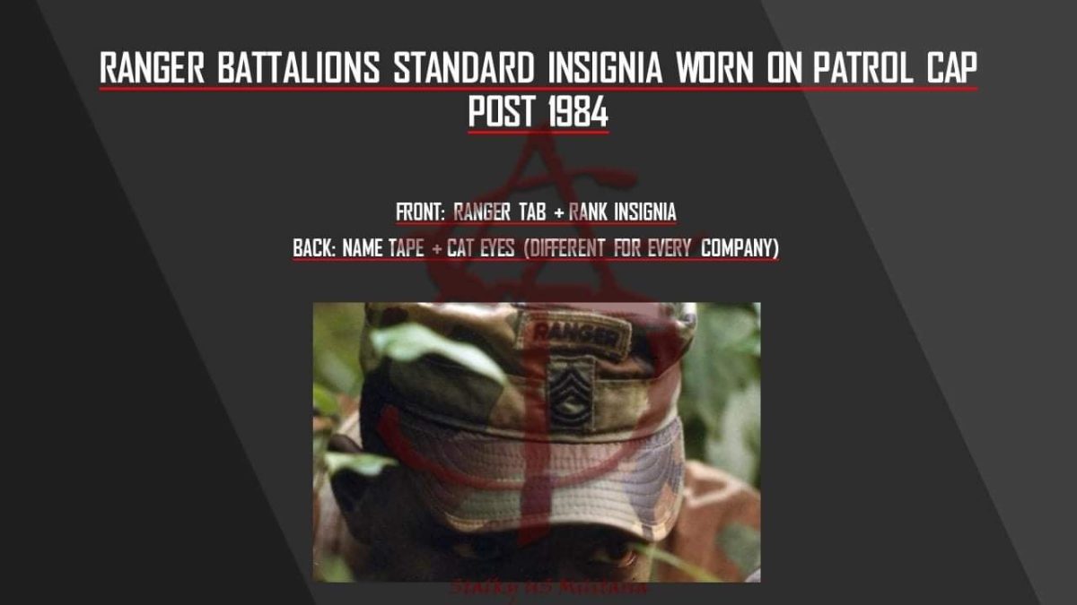US Army Ranger Patrol Cap (1993) | KommandoPost.com | KPS Militaria ...