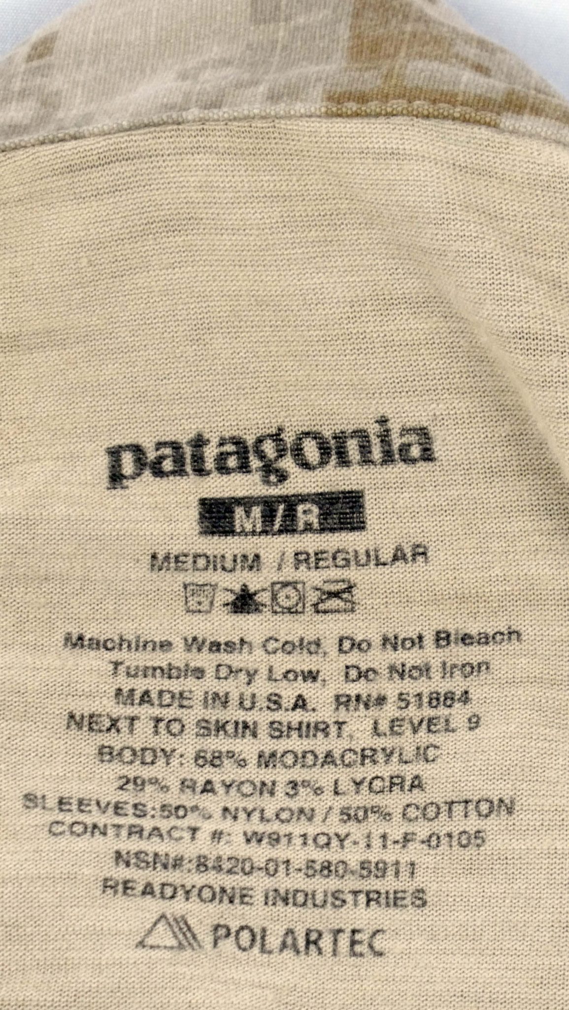 Patagonia PCU Level 9 Combat Uniform (2010’s – early 2020’s ...